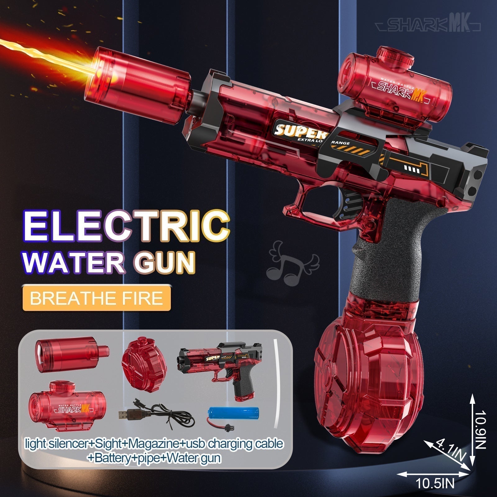 🌊Summer Discount🔫💦Fast Mode Ice Explosion Pistol Water Gun – seecion